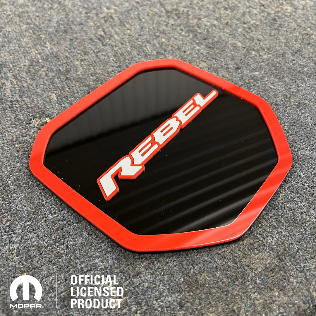 RAM® Rebel® TAILGATE BADGE - FITS 2019+ DODGE® RAM® TAILGATE -1500, 25