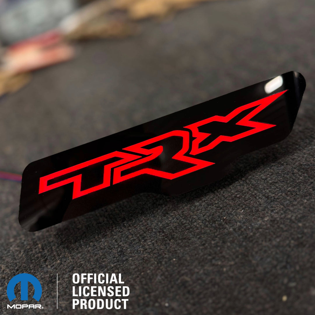 TRX® RGB LED Grille Badge - Officially Licensed Product - Smoked LED D