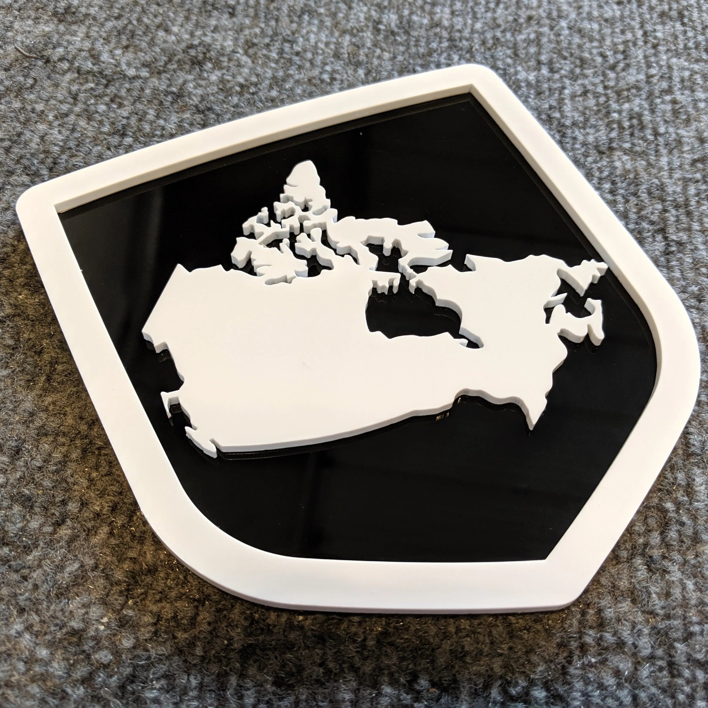 Canada Outline Badge - Fits 2009-2018 Dodge® Ram® - 1500, 2500, 3500