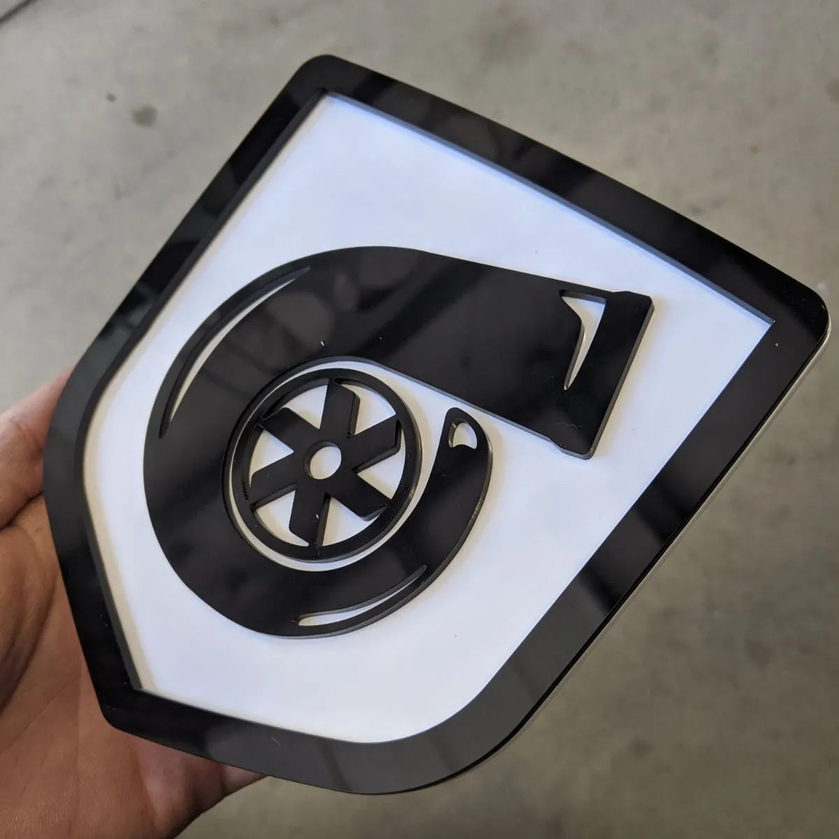 Turbo Badge - Fits 2009-2018 Dodge® Ram® Tailgate -1500, 2500, 3500